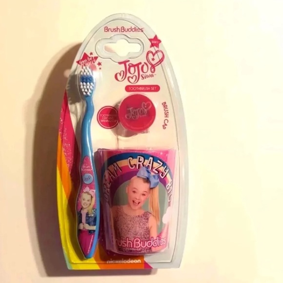 Nickelodeon | Accessories | Jojo Siwa 3 Piece Toothbrush Set | Poshmark